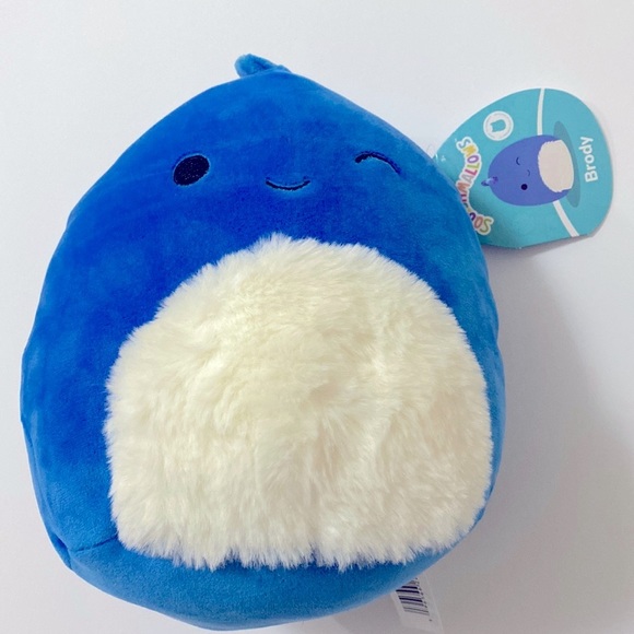 Squishmallows | Toys | Nwt Squishmallows 7 Brody Fuzzy Belly Dinosaur ...